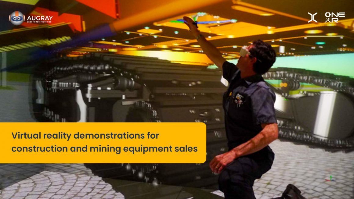 Virtual reality demonstrations for construction and mining equipment ...